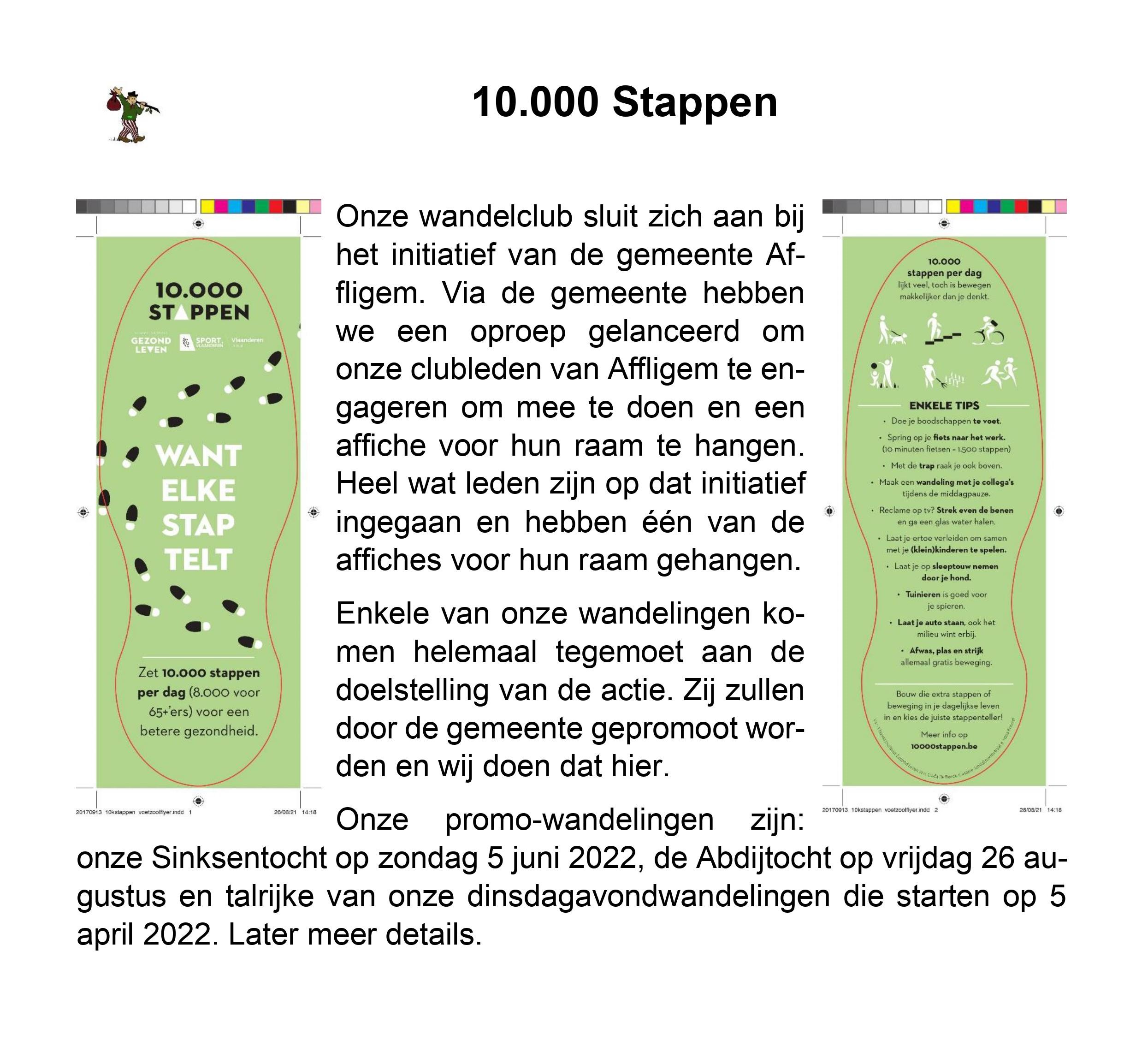 10 000 stappen
